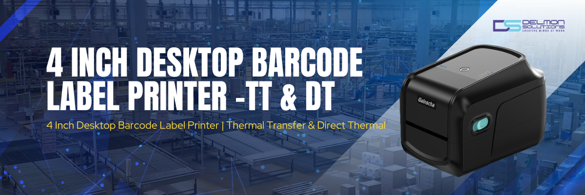 Desktop Barcode Label Printer Supplier India - Delmon Solutions
